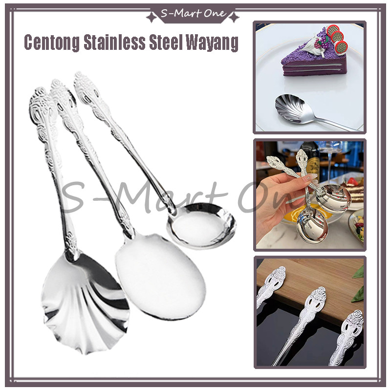 Jual Centong Wayang Stainless/sendok sayur lauk prasmanan/ Sendok Sayur ...