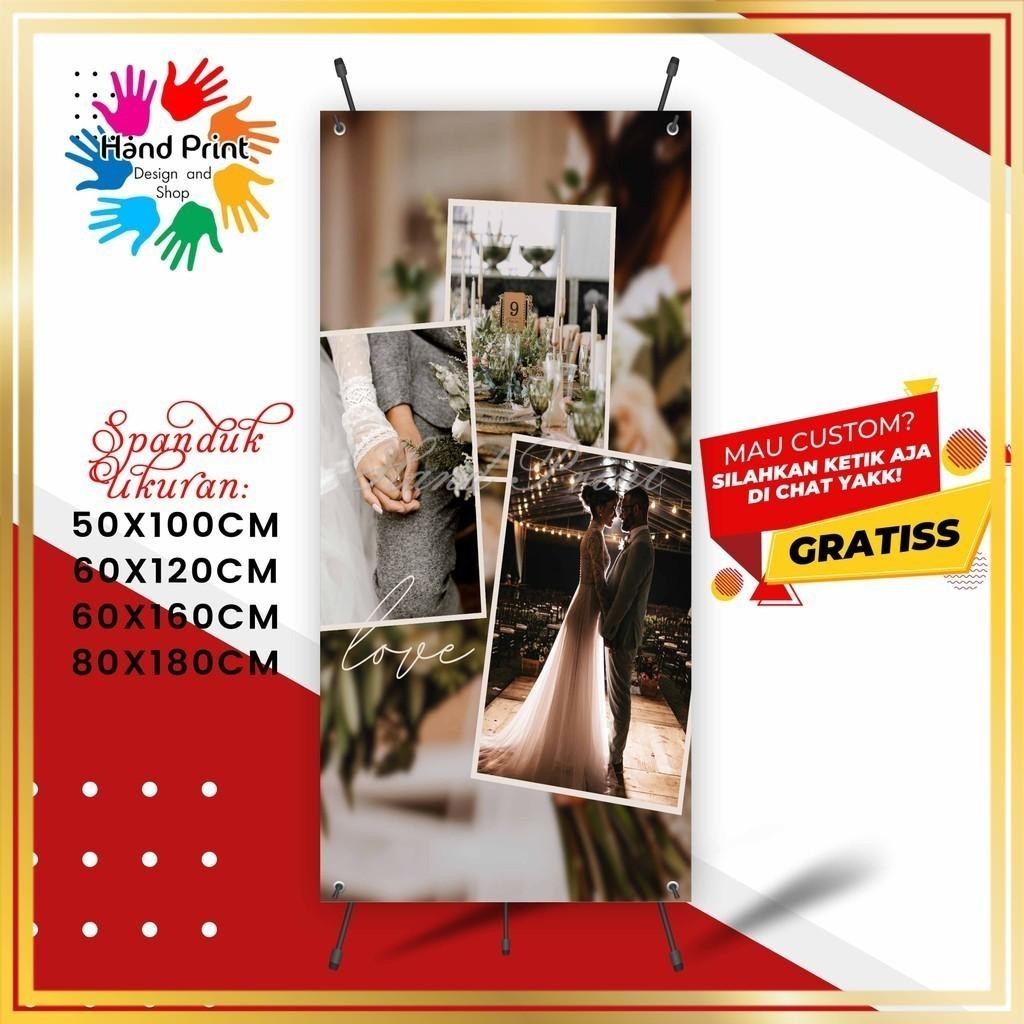 Jual SPANDUK BANNER Wedding Selamat Datang Di Pernikahan kami F MMT ...