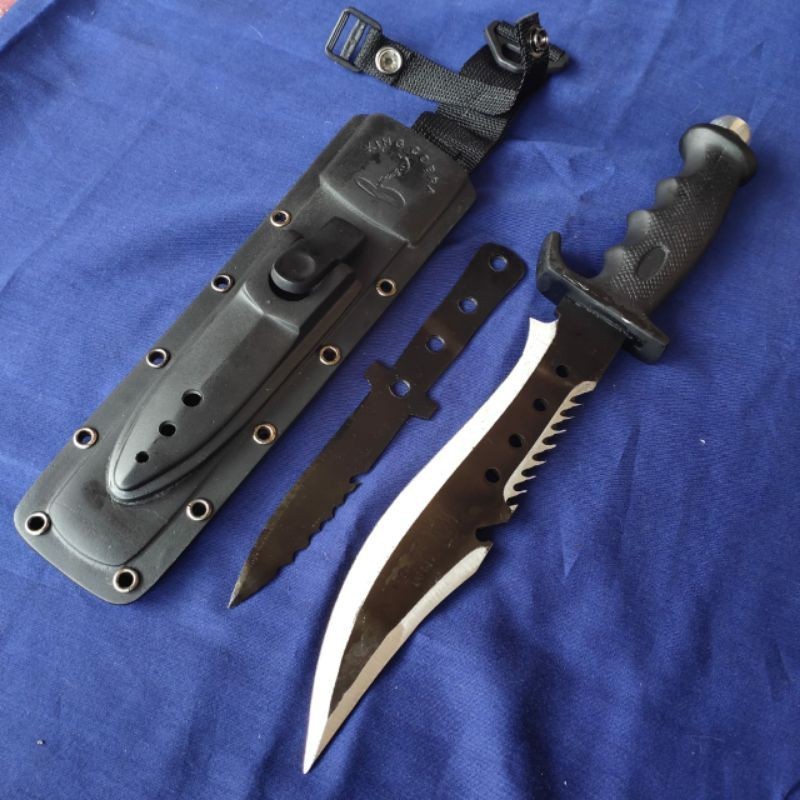 Jual Pisau K0mando/Pisau Berburu/Pisau TNI/POLRI/KOPASSUS | Shopee ...