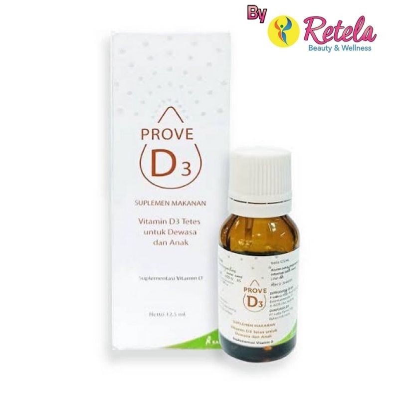 Jual PROVE D3 VIT D3 DROPS 12.5ML | Shopee Indonesia