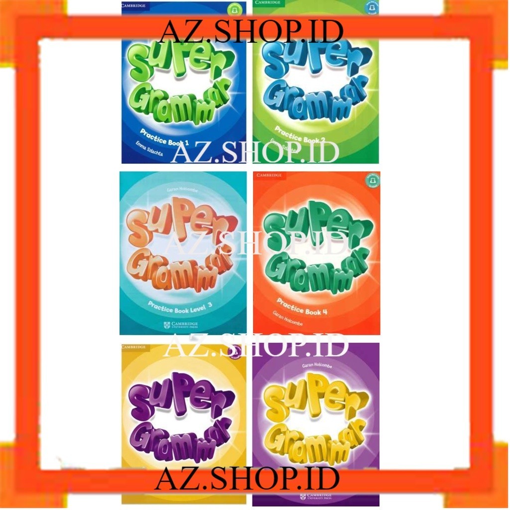 Jual Buku Super Grammar Practice Book 123456 / Latihan Grammar SD ...