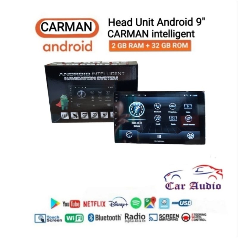 Jual Head Unit Android 9 inch CARMAN Ram 2GB ROM 32GB TERBARU Head Unit ... Jual Head Unit Android 9 inch CARMAN Ram 2GB ROM 32GB TERBARU Head Unit ...