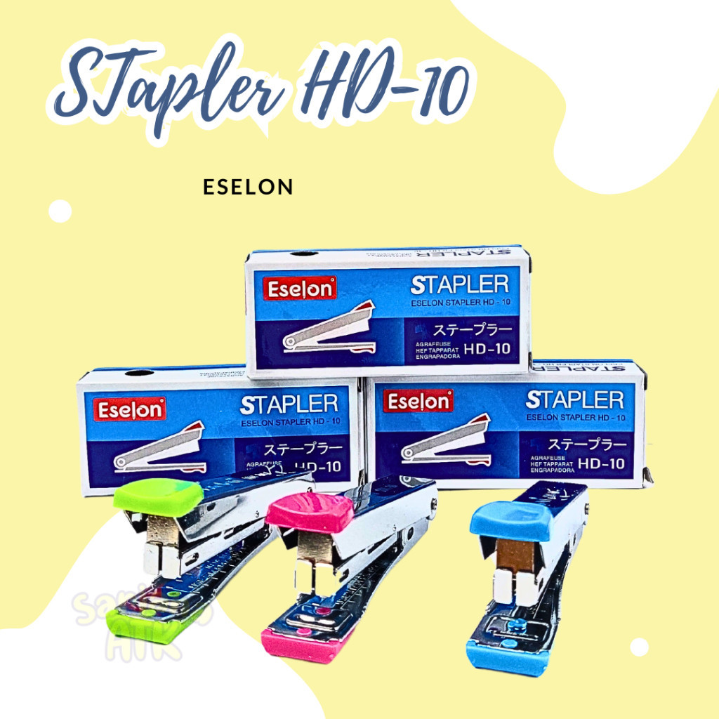 Jual Alat Staples Eselon Stapler HD-10 Kecil | Shopee Indonesia