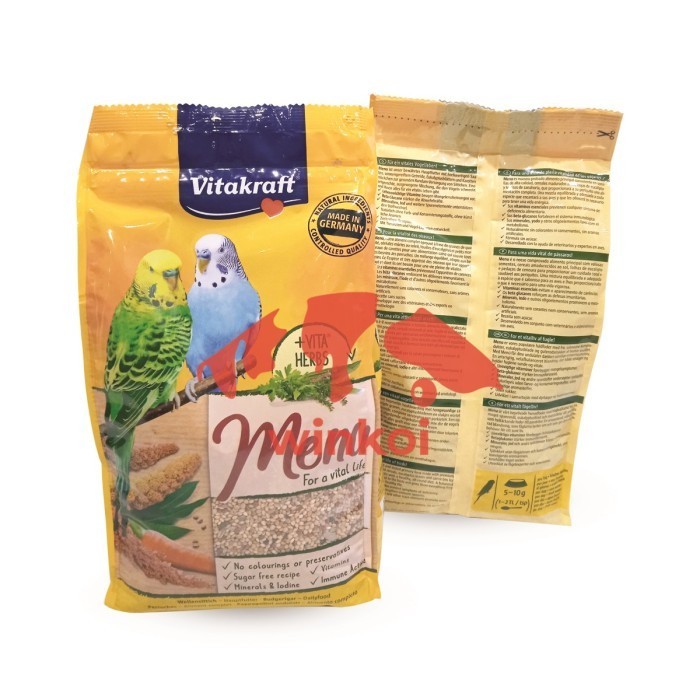 Jual Vitakraft Menu for Budgies Parakeet 1KG. Makanan untuk Burung ...
