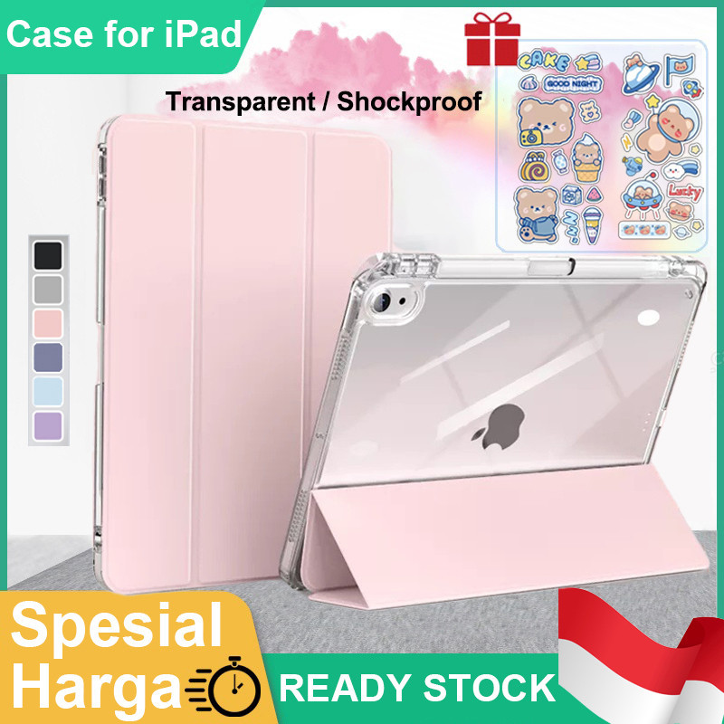 Jual Case for iPad Acrylic iPad case mini6 8.3" Air4/Air5 Pro 11" Gen 7 ...