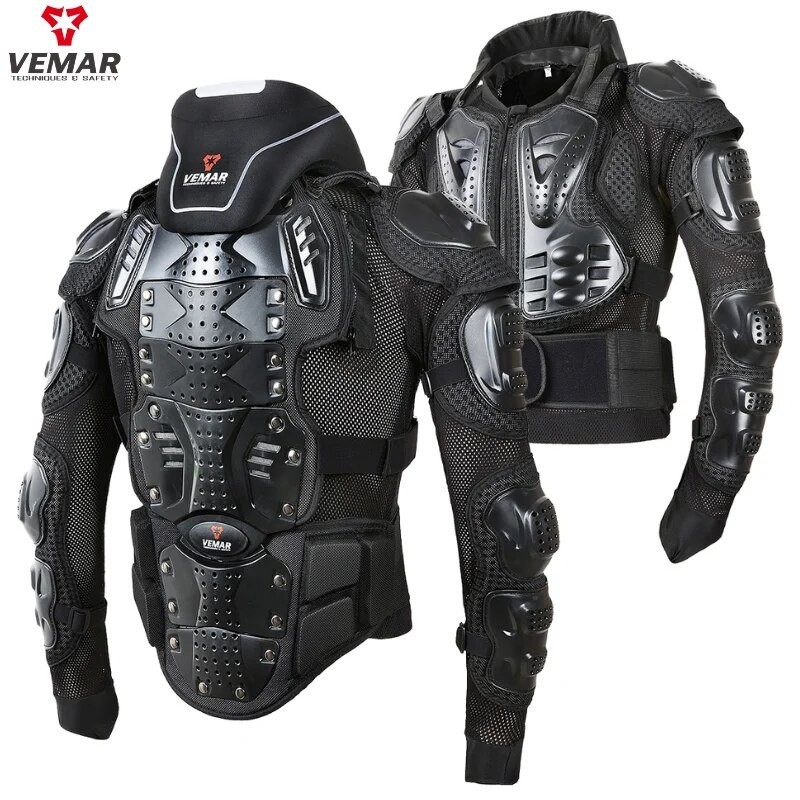 Jual Motocross Body Armor Men's Summer Protective Cycling Jacket Summer ...