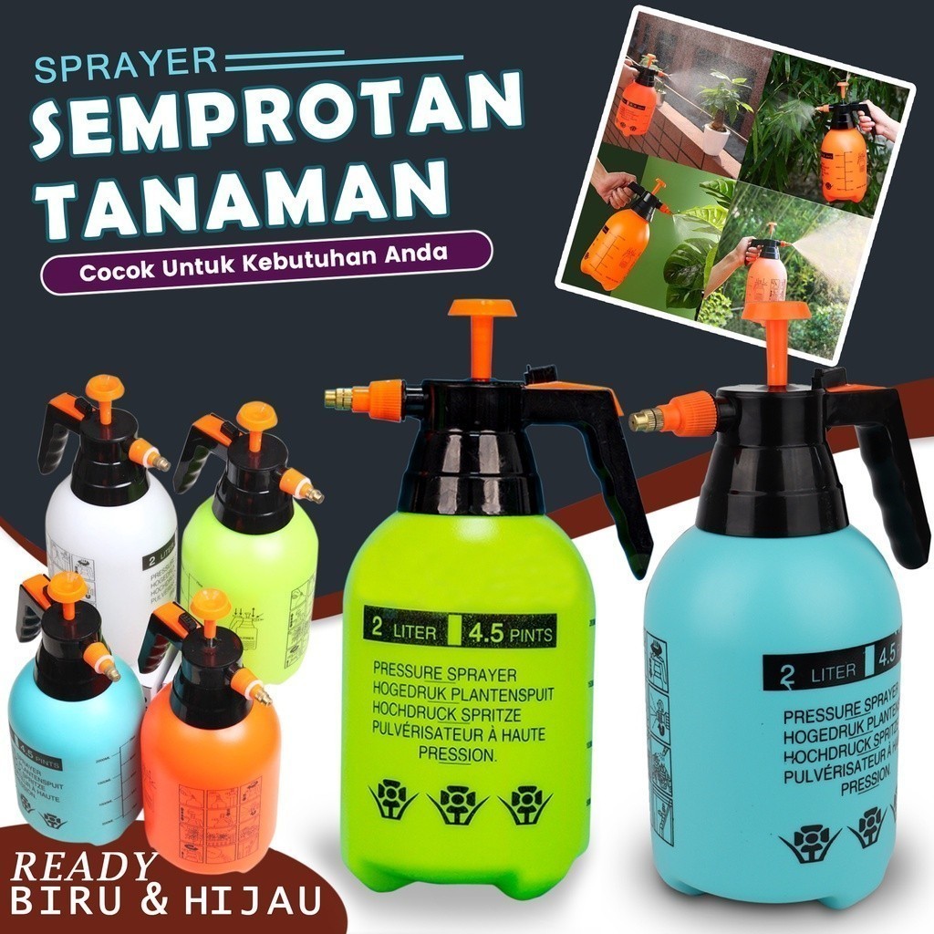 Jual Botol Pompa Semprotan Disinfektan Tanaman Air Burung Spray Gun ...