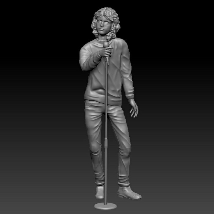 Jual Diorama figure skala 64 jim morrison the doors Miniatur Diecast ...
