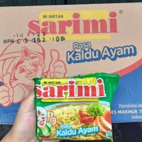 Jual MIE SARIMI SARIMIE KALDU AYAM 1 DUS ISI 40 BUNGKUS - + PACKING DUS ...
