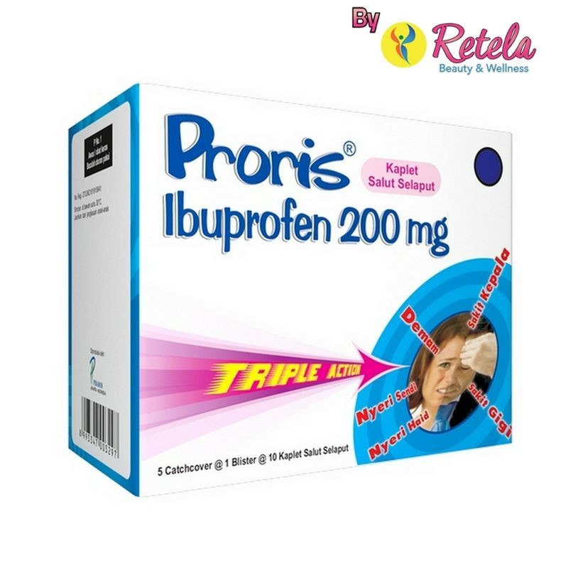 Jual PRORIS 200MG 1 STRIP 10 KAPLET | Shopee Indonesia
