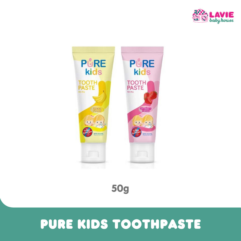 Jual Pure Kids Toothpaste 50gr/Pasta Gigi Anak - Lavie Baby House ...
