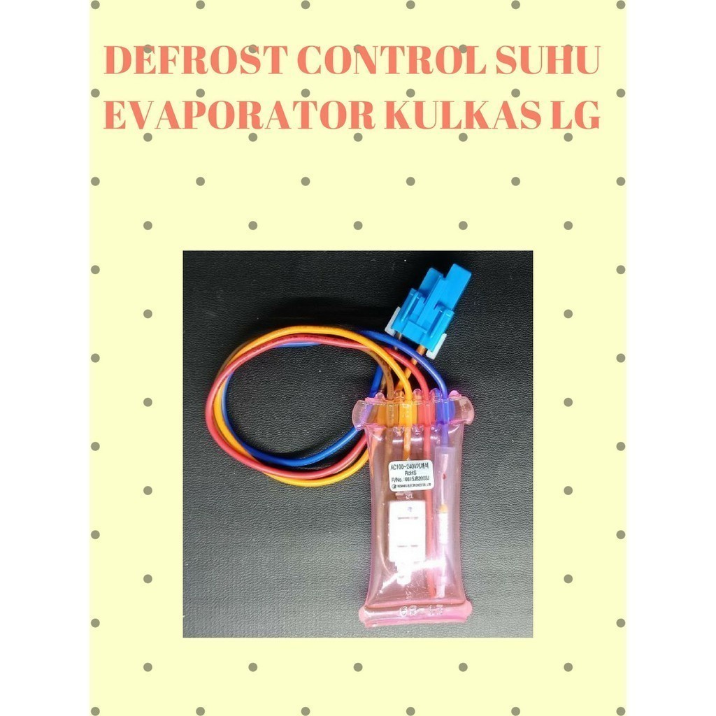 Jual DEFROST BIMETAL KULKAS 2 PINTU LG 6615JB2003J 6615JB2003W ...