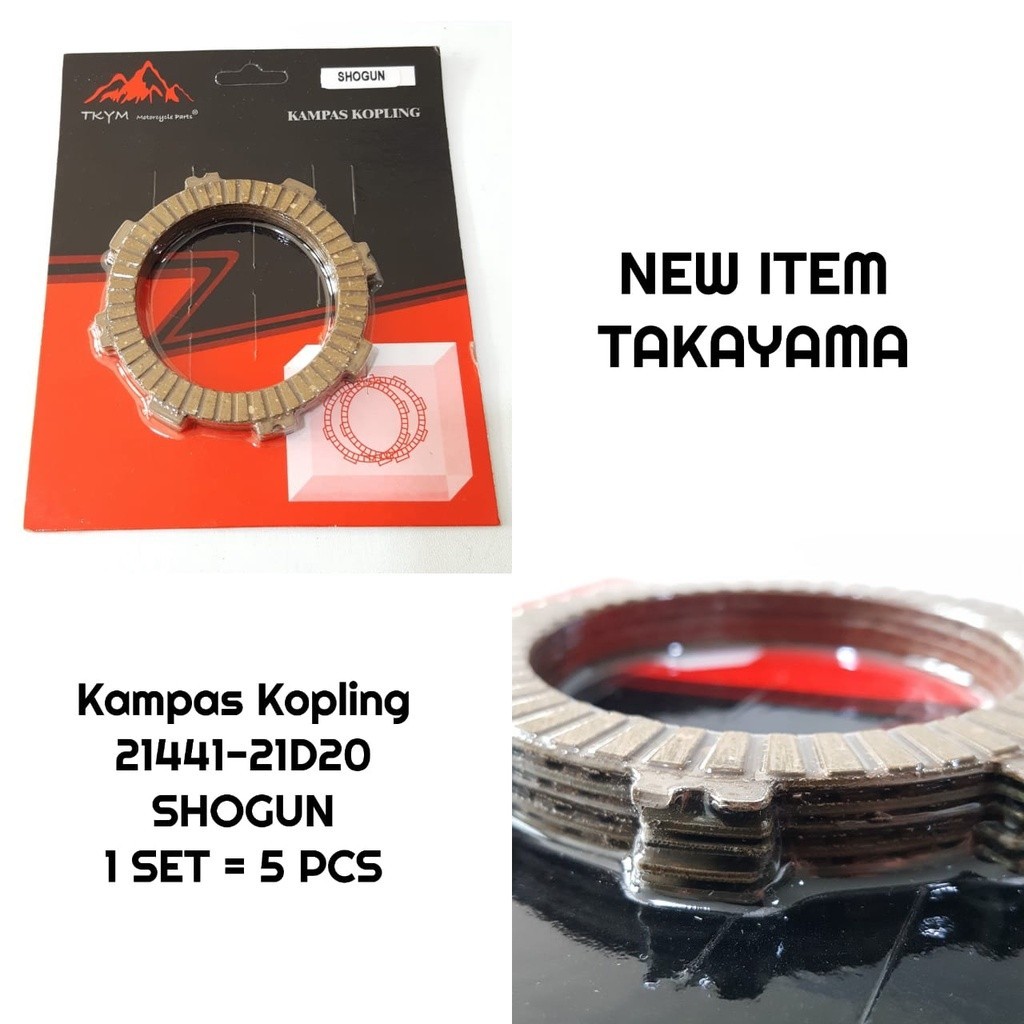 Jual KAIN KLOS PLAT KOPLING KAMPAS KOPLING SHOGUN 110 TAKAYAMA | Shopee Indonesia