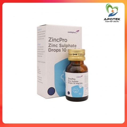 Jual ZINCPRO DROP 15 ML Suplemen Zinc Untuk Anak Bayi Diare/Dehidrasi ...