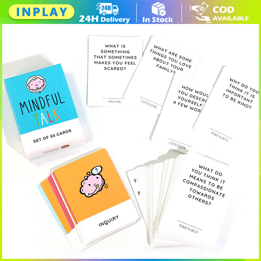 Jual 50 Question Cards / Mindful Talk Card Game | Shopee Indonesia