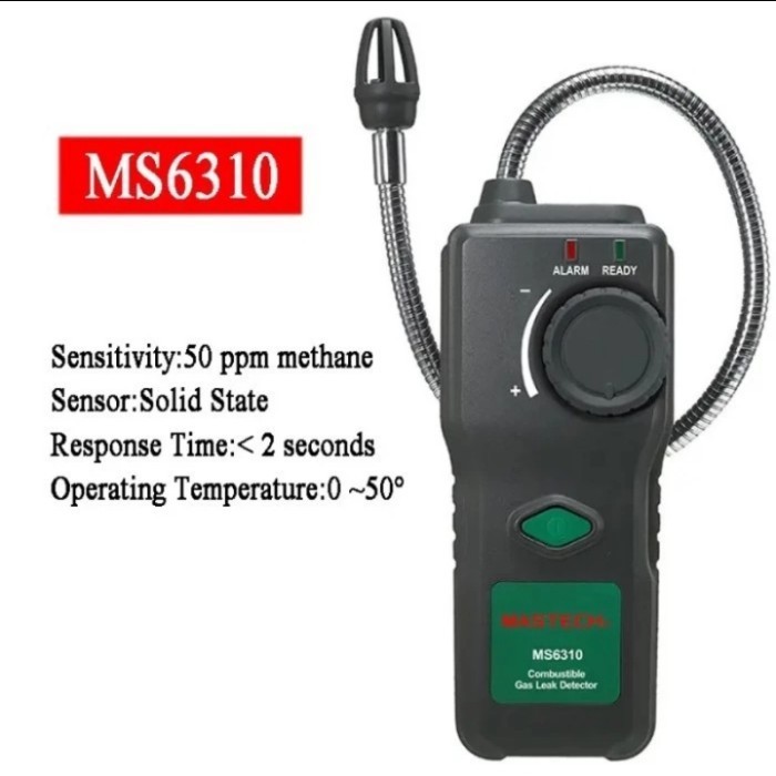 Jual Combustible gas detector Mastech MS6310 leak methane ammonia CH4 NH3 | Shopee Indonesia