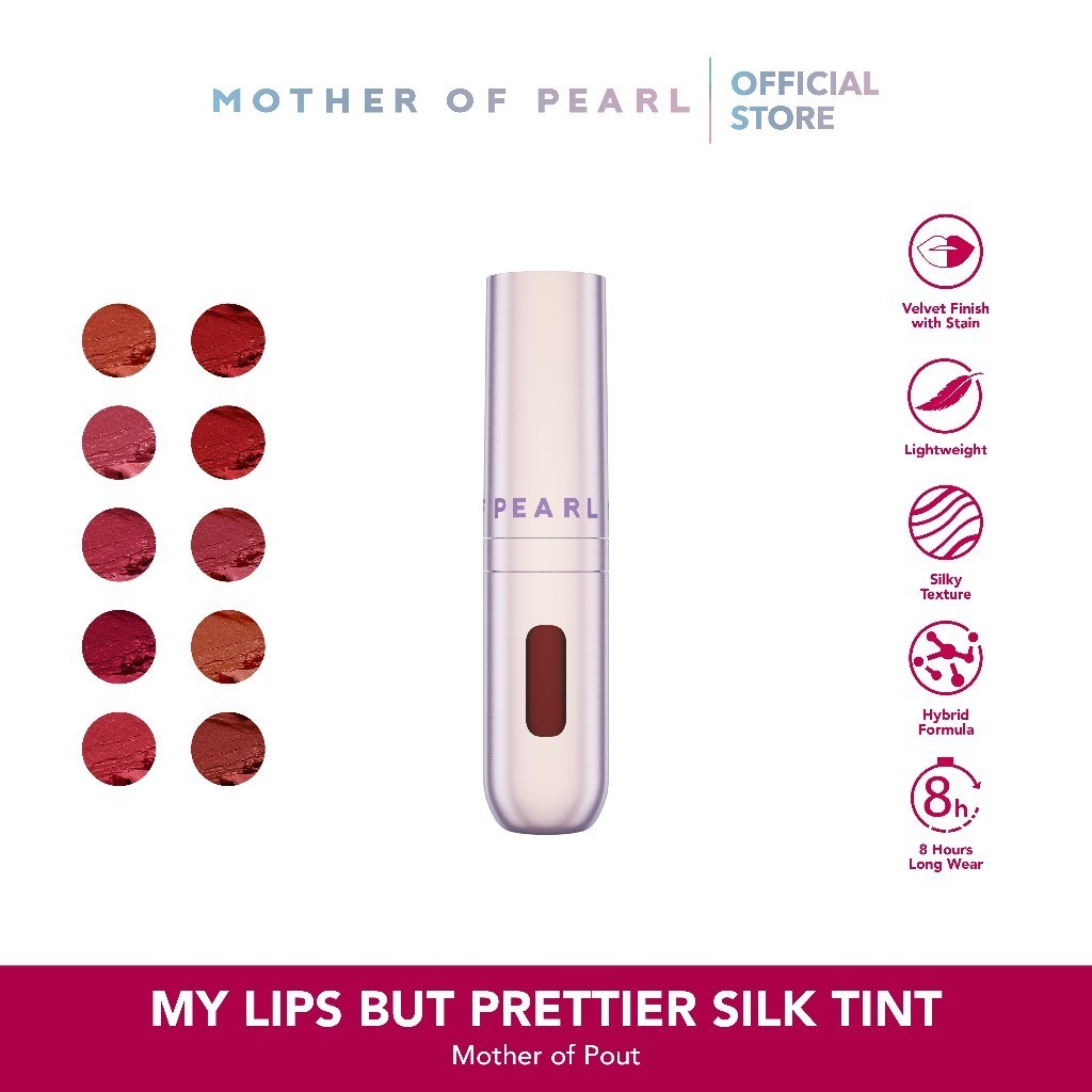 Jual MOP Mother Of Pearl - My Lips But Prettier Silk Tint [Made by Tasya Farasya] | Shopee Indonesia