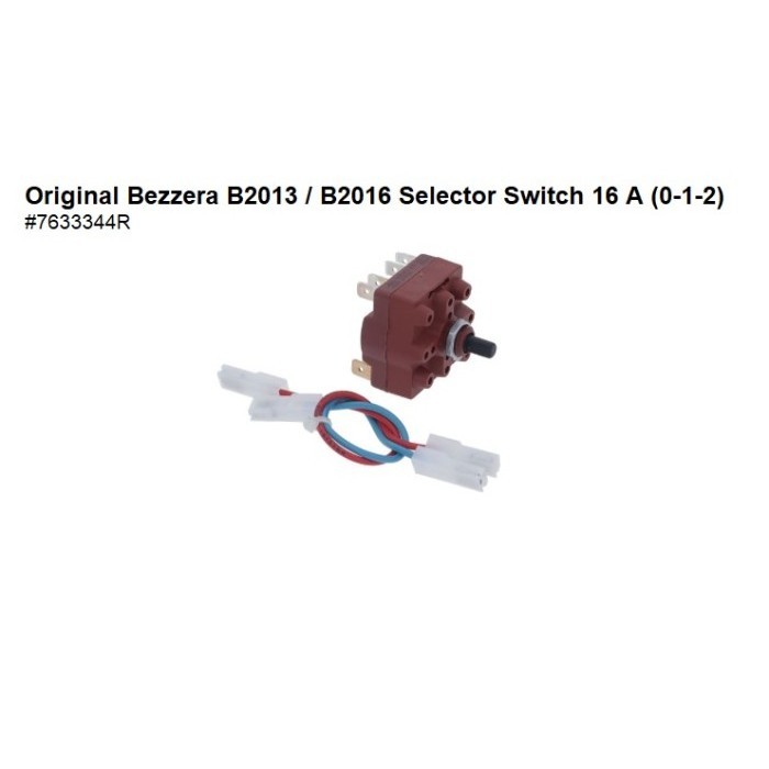 Jual Original Bezzera B2013 / B2016 Selector Switch 16 A (0-1-2 ...