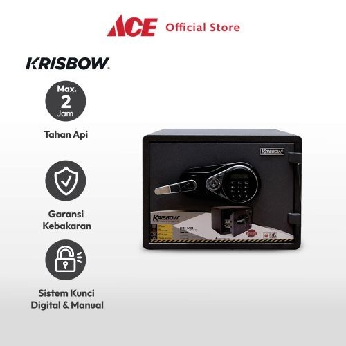 Jual Ace - Krisbow 49.5X35X35 Cm Brankas Tahan Api Yb-350Alp Lemari ...