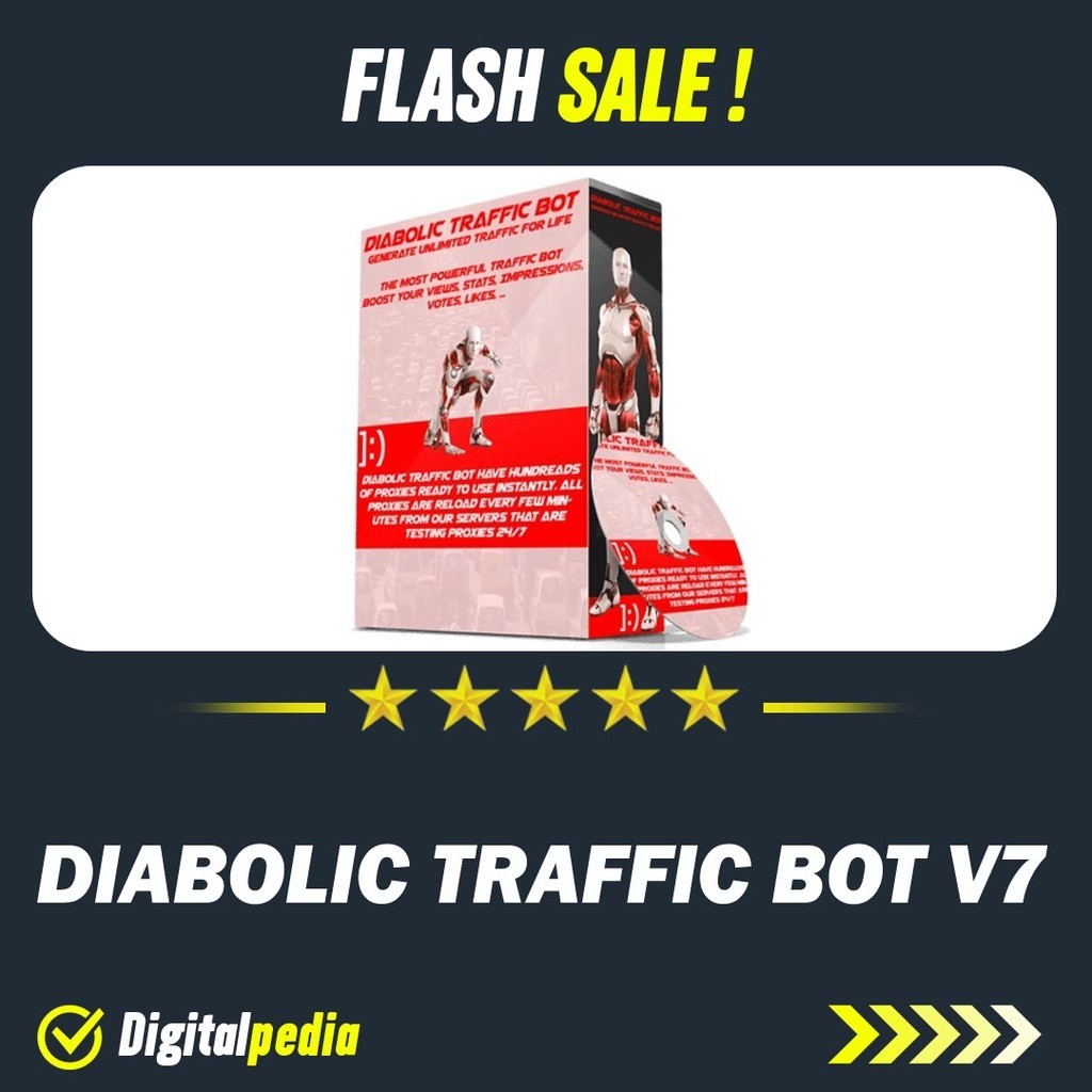 Jual Aplikasi Diabolic Traffic BOT V7 Full Version Terbaru PRO Lifetime ...