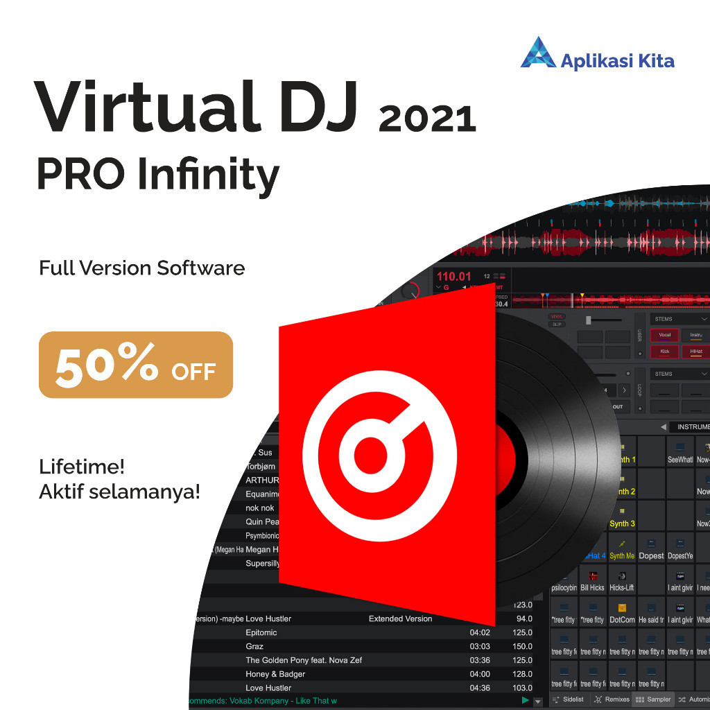 Jual Virtual DJ 2021 PRO Infinity Full Version - For Windows | Shopee ...