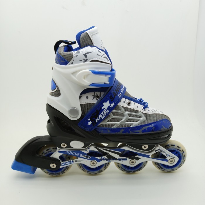 Jual Sepatu roda Sanoway Biru / Sepaturoda Sanoway / sepatu roda Murah ...