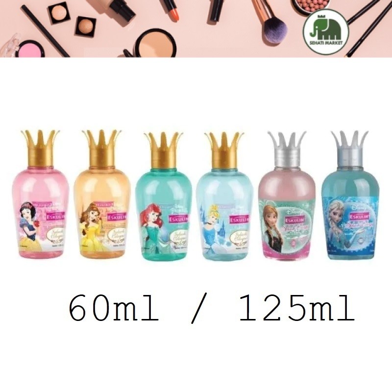 Jual Eskulin Kids Splash Cologne edisi Princess 60 ML 125ml Disney ...