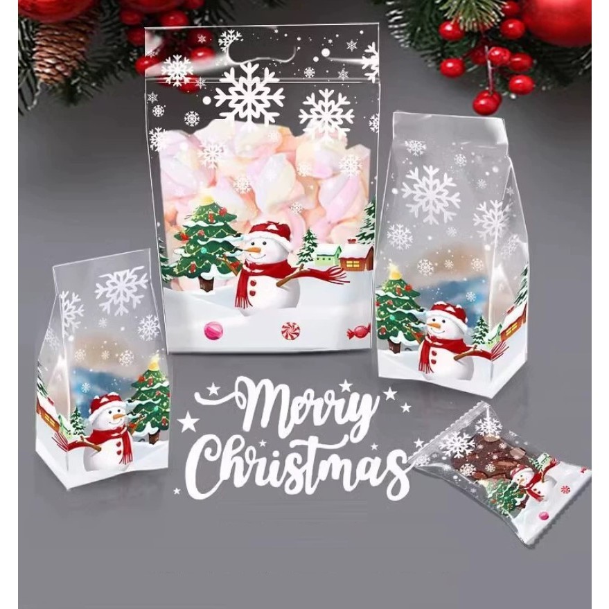 Jual [SDW] pekanbaru/Christmas Cookies Pouch / Plastik Cookies Natal ...