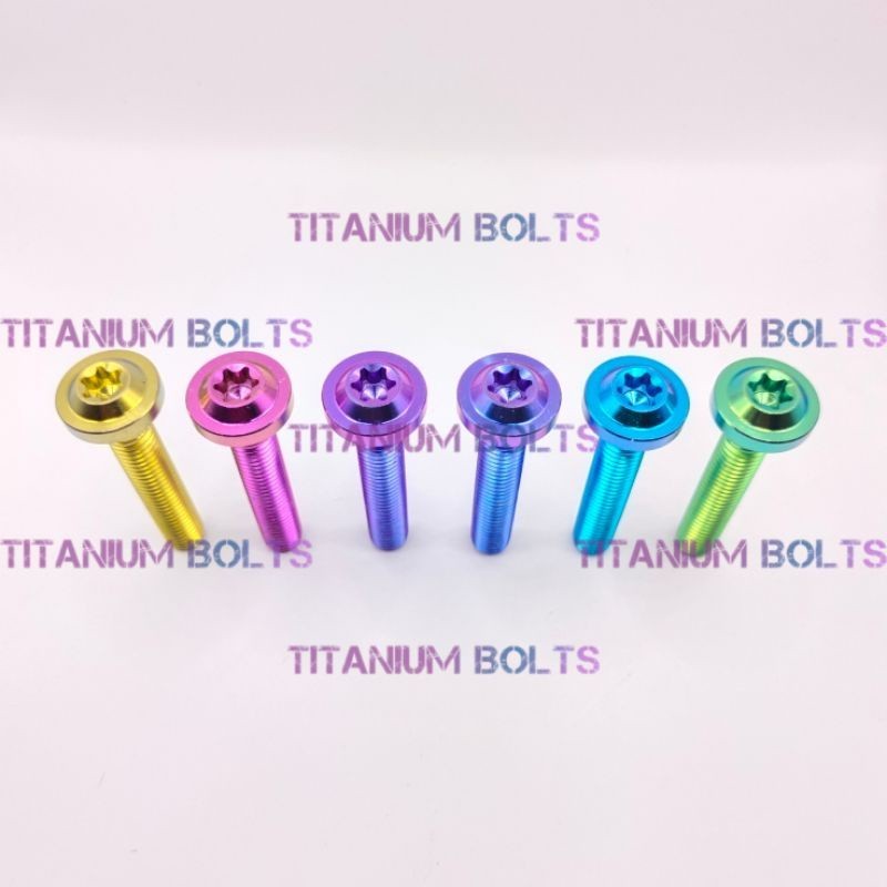 Jual Baut Payung Titanium Bolt M8x45 OD 16MM Titanium GR5 Original ...