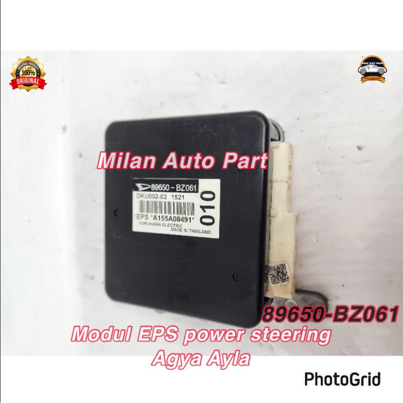 Jual Modul EPS Ecu Power steering steer stir Agya Ayla 89650-BZ061 | Shopee Indonesia