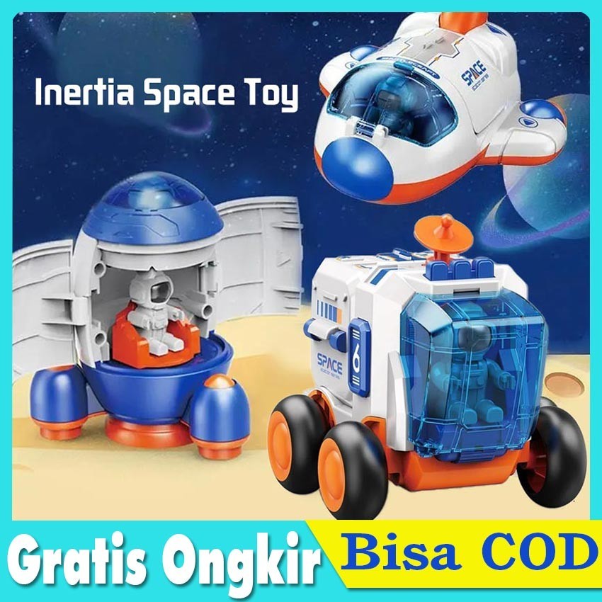 Jual Mainan Luar Angkasa Space Rocket Set Pretend Toys Plays Rocket ...