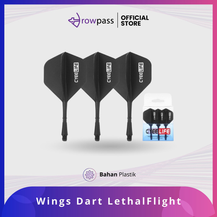 Jual Dart Wings Flight Sayap Jarum Panahan Dinding 3 Pcs | Shopee Indonesia