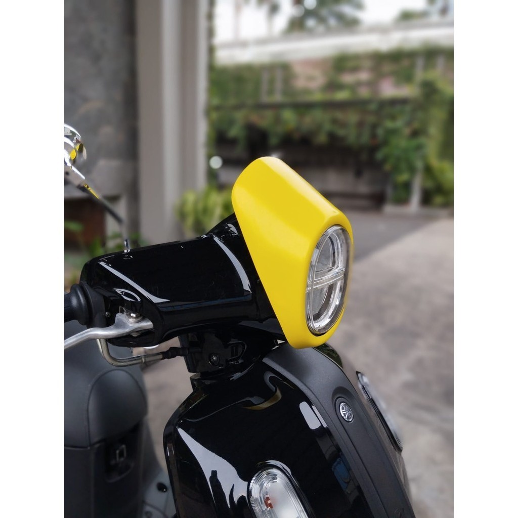 Jual Visor Fazzio Full Fiber Model Vespa Matic | Shopee Indonesia