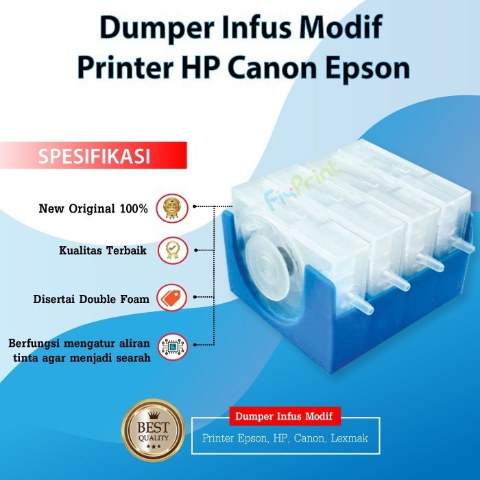 Jual Dumper Infus Printer Modif Anti Mampet dan Anti Banjir 4 Warna ...