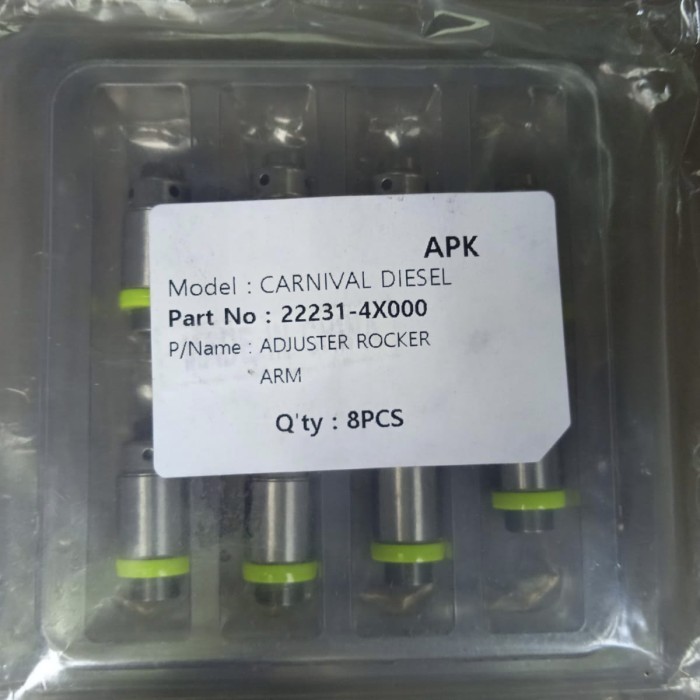 Jual APK HLA Adjuster Rocker Arm KIA Carnival Diesel 22231 4X000 ...