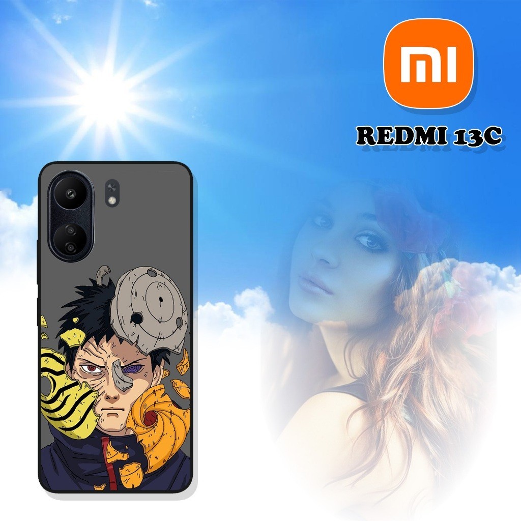 Jual CUSTOM CASE GLOSSY [ PF53] ALL TYPE XIAOMI REDMI 13C MOTIF ANIME ...