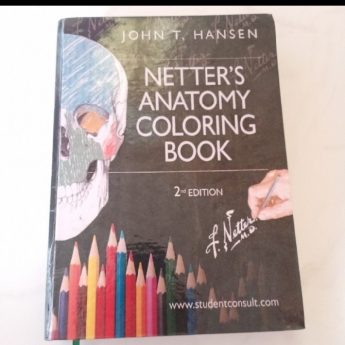 Jual Buku Netter’s Anatomy Coloring Book | Shopee Indonesia