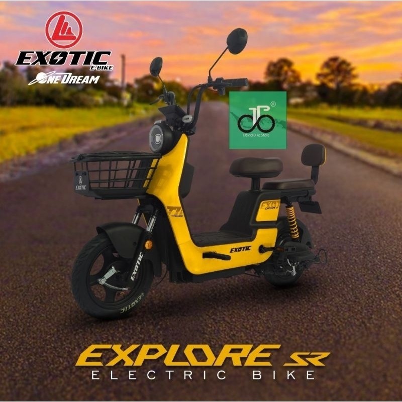 Jual Sepeda listrik Exotic Explore SR TERBARU | Shopee Indonesia