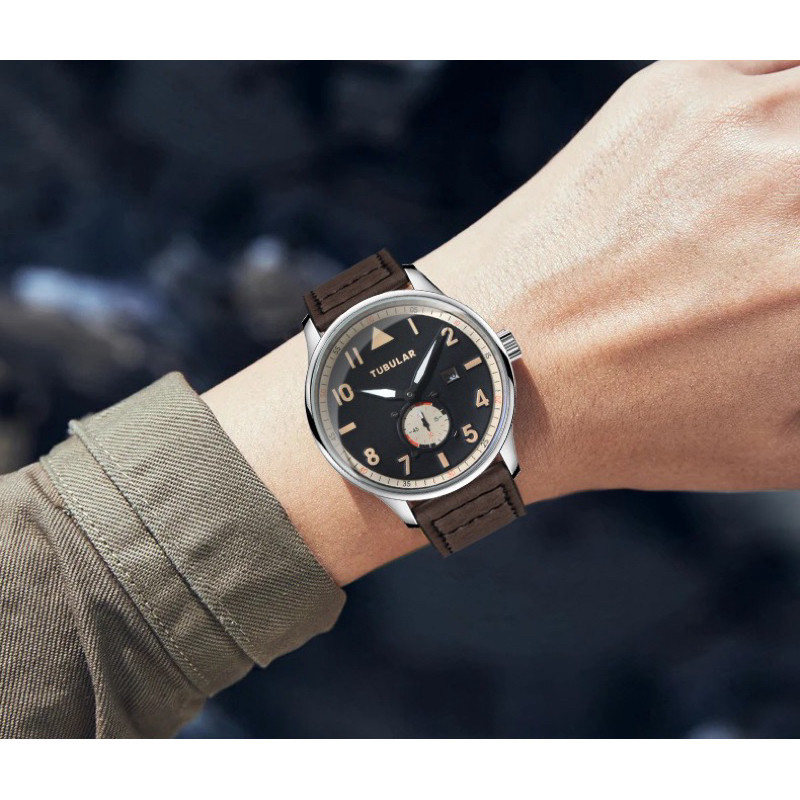 Jual ORIGINAL - Jam tangan pria TUBULAR Original Fitur detik bawah ...