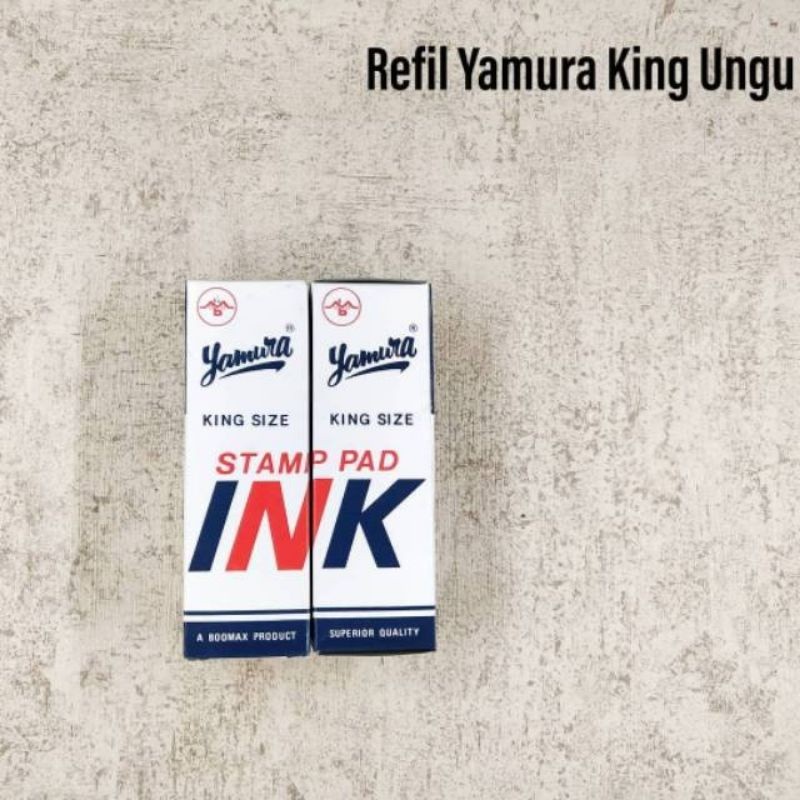Jual Refill Tinta Stempel Isi Ulang Yamura Stamp Pad INK King Size ...
