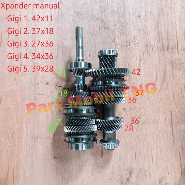 Jual Gear Gigi Persneling Transmisi Mitsubishi Xpander Manual | Shopee ...