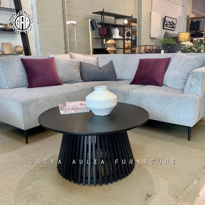 Jual NESTING COFFE TABLE - MEJA TAMU BUNDAR MINIMALIS - MEJA KOPI KAYU ...