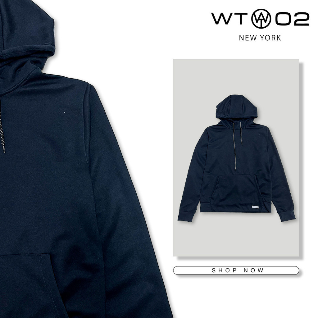 Jual WT02 Hoodie Unisex Navy Logo Sweater Hoodie Jacket Original | Shopee Indonesia