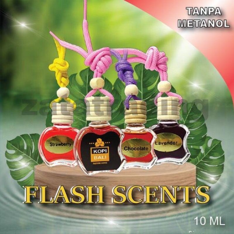 Jual Parfum Pewangi Mobil Flash scents - Botol Gantung (BA) | Shopee ...