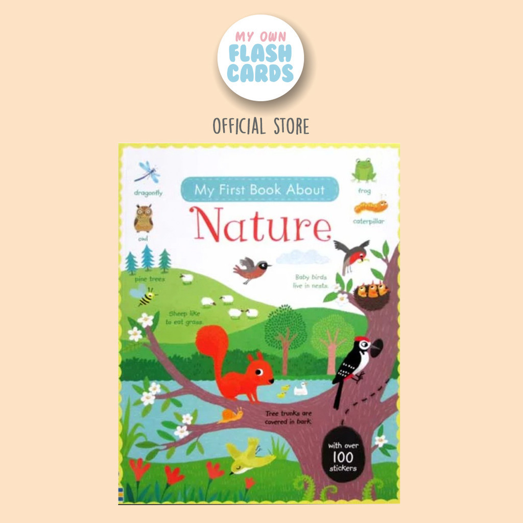 Jual Nature - Sticker Book - Buku Stiker Anak Edukasi Impor Education ...