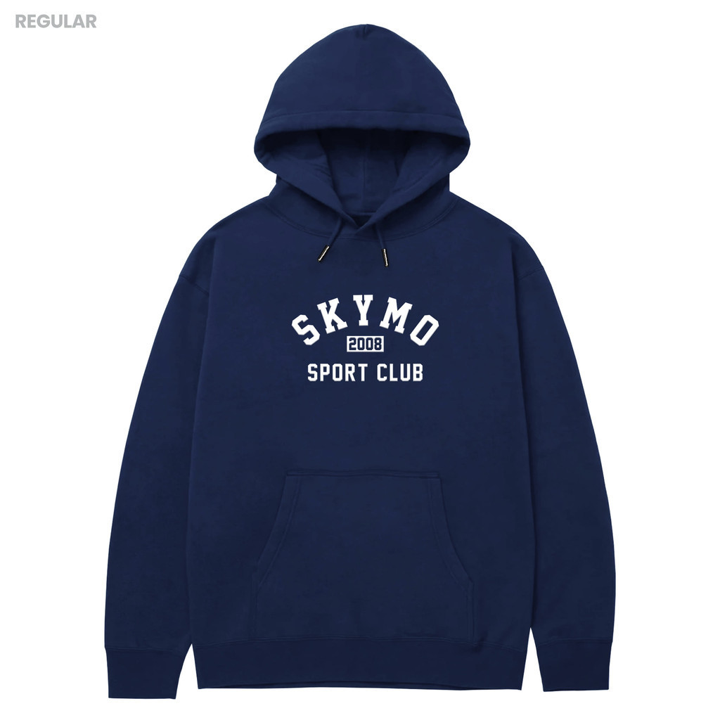 Jual Skymo Apparel Hoodie Detroit Navy | Shopee Indonesia