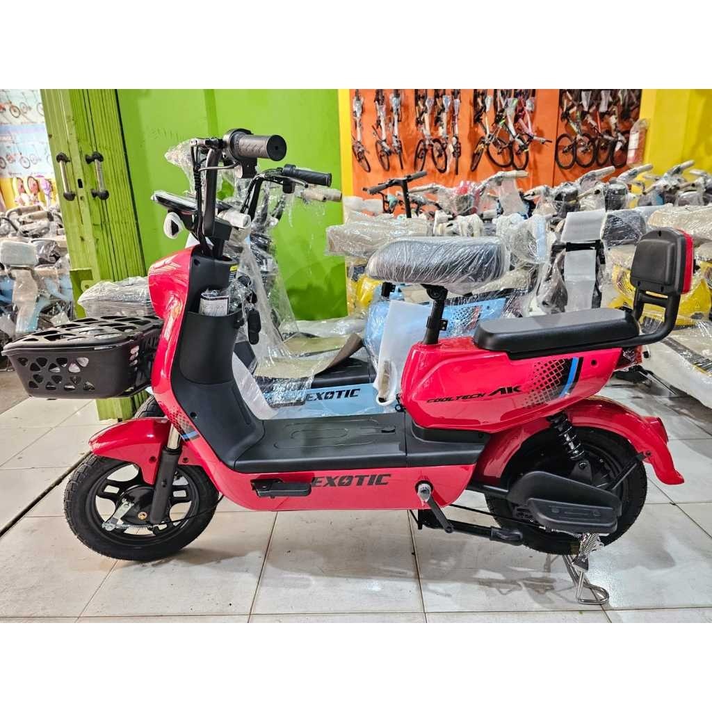 Jual Sepeda Motor Listrik EXOTIC COOLTECH AK 500 Watt GARANSI RESMI ...