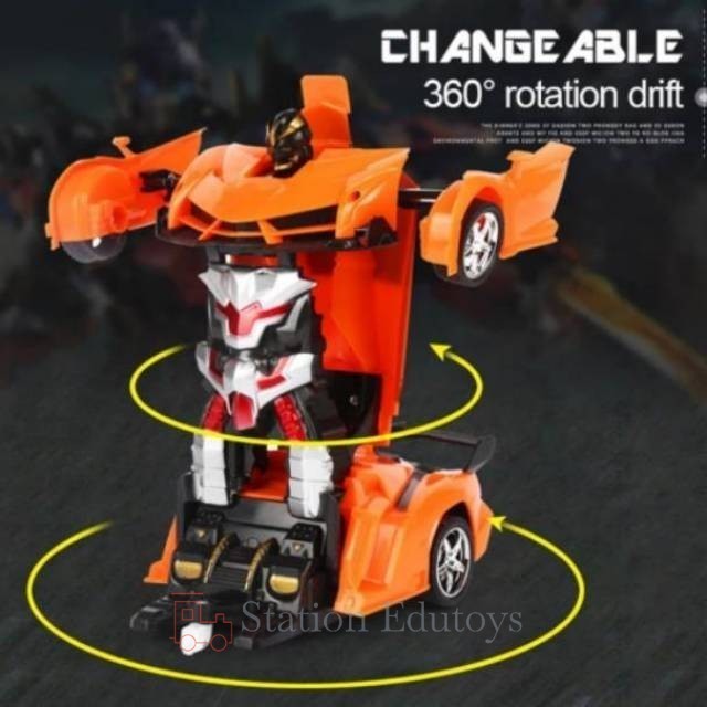 Jual [sta] Mainan Anak RC Mobil Transformasi Robot ~ AUTOBOTS REMOTE ...