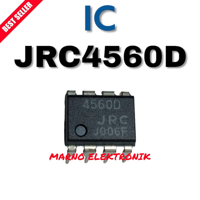 Jual IC JRC4560D JRC 4560D JRC 4560 JRC4560 ASLI ORI ORIGINAL -BB12 | Shopee Indonesia