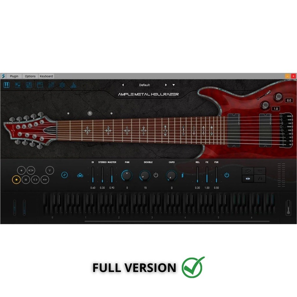 Jual Ample Sound Metal Hellrazer AMH v3 VSTI Plugin Schecter Hellraiser ...